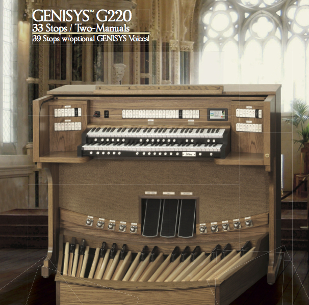 Allen G220 DK Church Organ - Piano & Organ Center